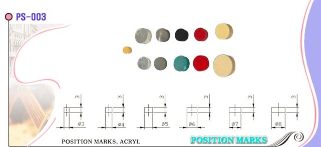 Position Marks - Position Marks Suppliers from guitar parts depot